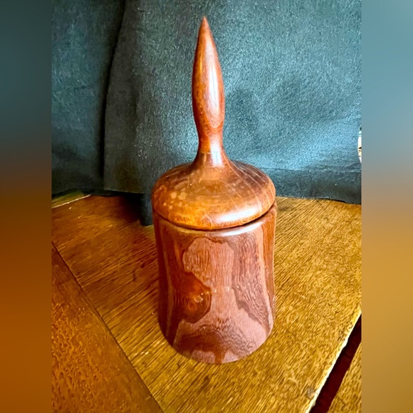 Accents | Handcrafted Unique Wooden Treen Container Box | Poshmark